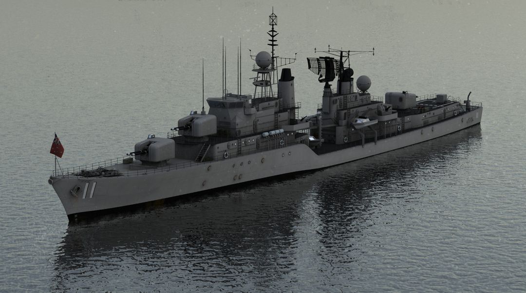 HMAS Vampire II 1970 - CGHero