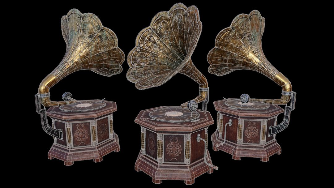 Victorian Gramophone - CGHero