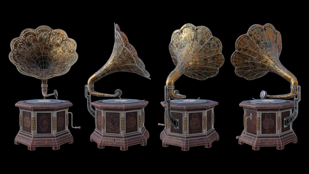 Victorian Gramophone - CGHero