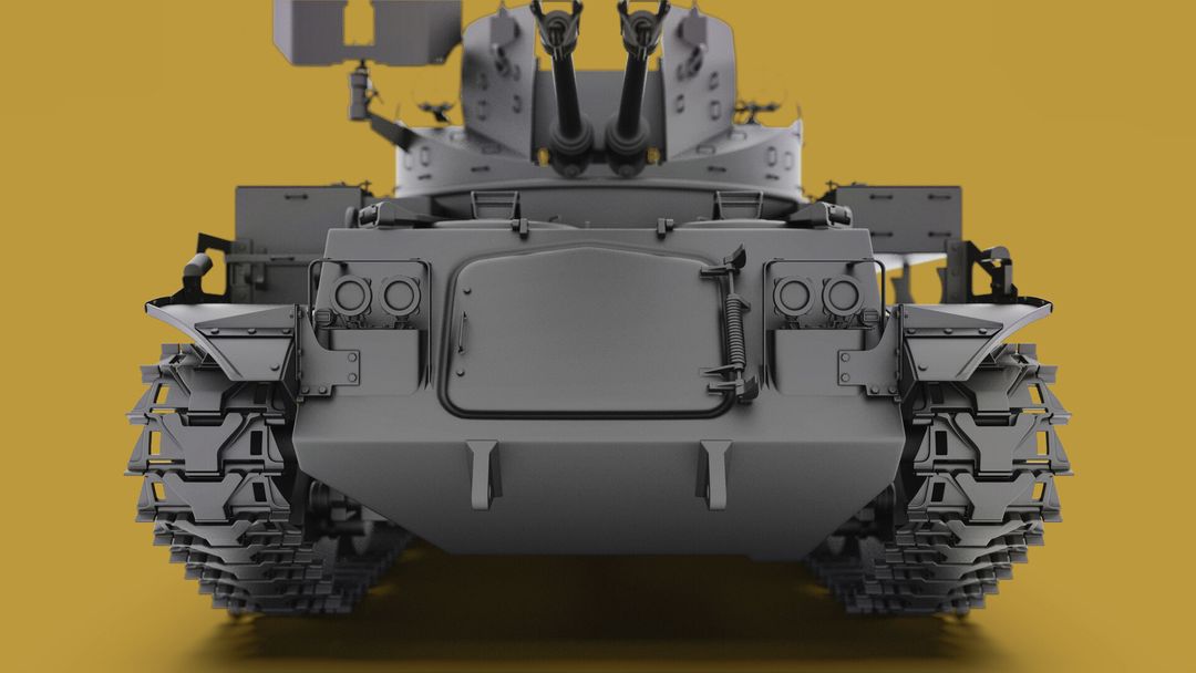 M42a1 Duster Twin 40mm Selfpropelled Antiaircraft Gun