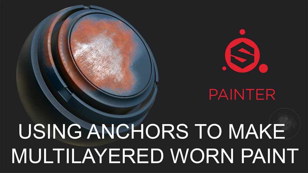 Using Anchors to Make Multi-layered Worn Paint in Substance Painter ...