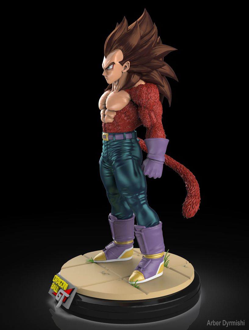 Prince Vegeta Super Saiyan 4