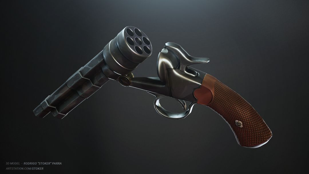 Modern Lemat Revolver