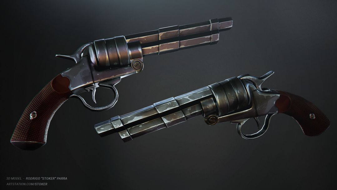 Modern Lemat Revolver
