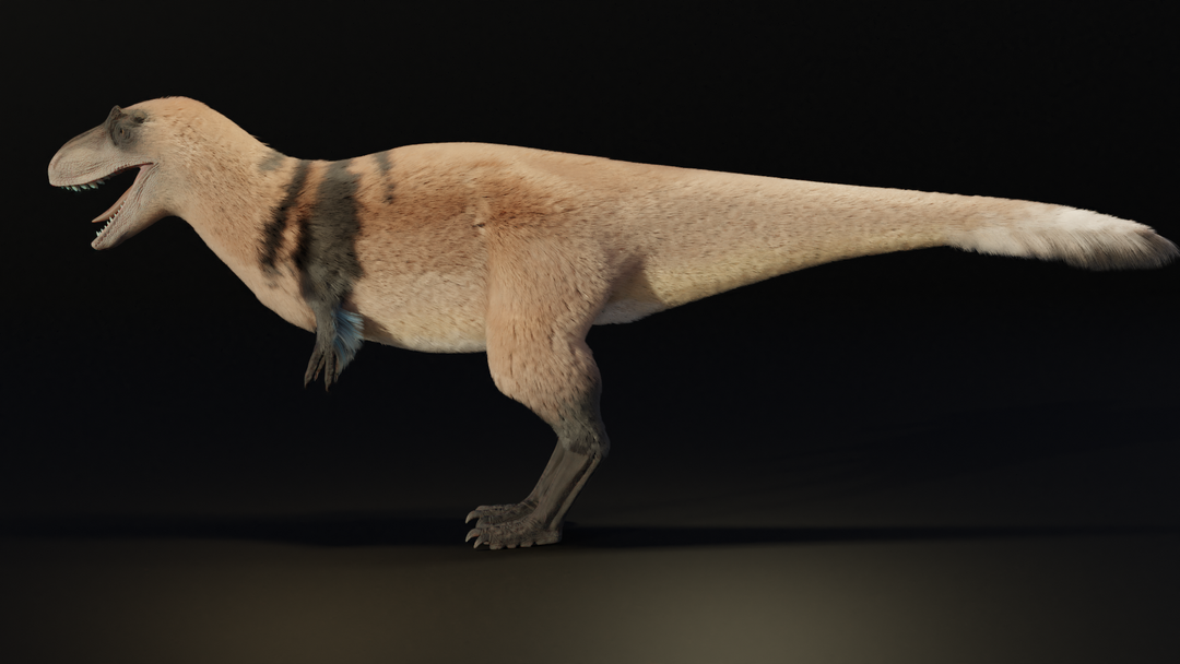 Teratophoneus Curriei - DInosaur Reconstruction - CGHero