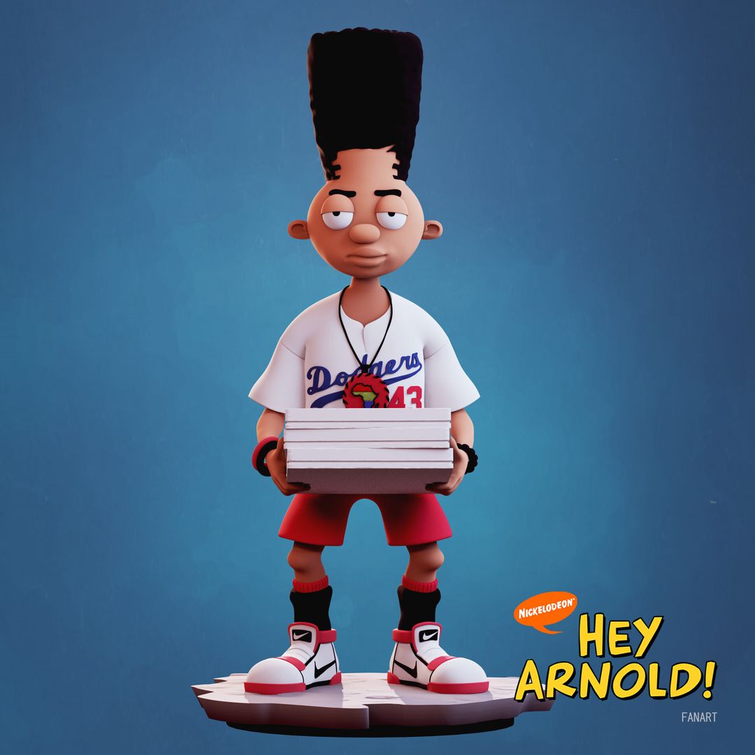 Gerald Hey Arnold Head