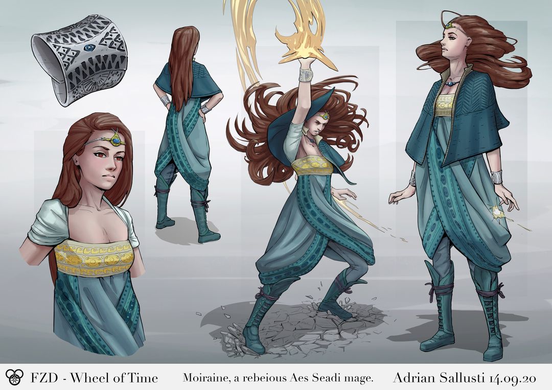 Wheel of Time Costume Designs - CGHero