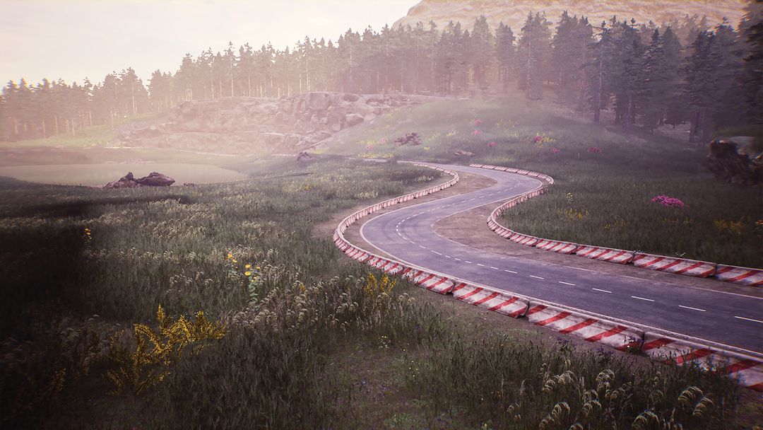 Forest Racing Track Environment - CGHero